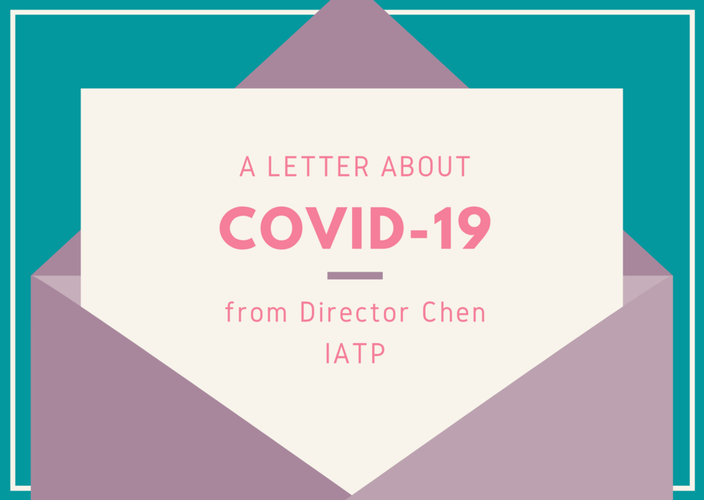 A letter about COVID-19 from Director Chen